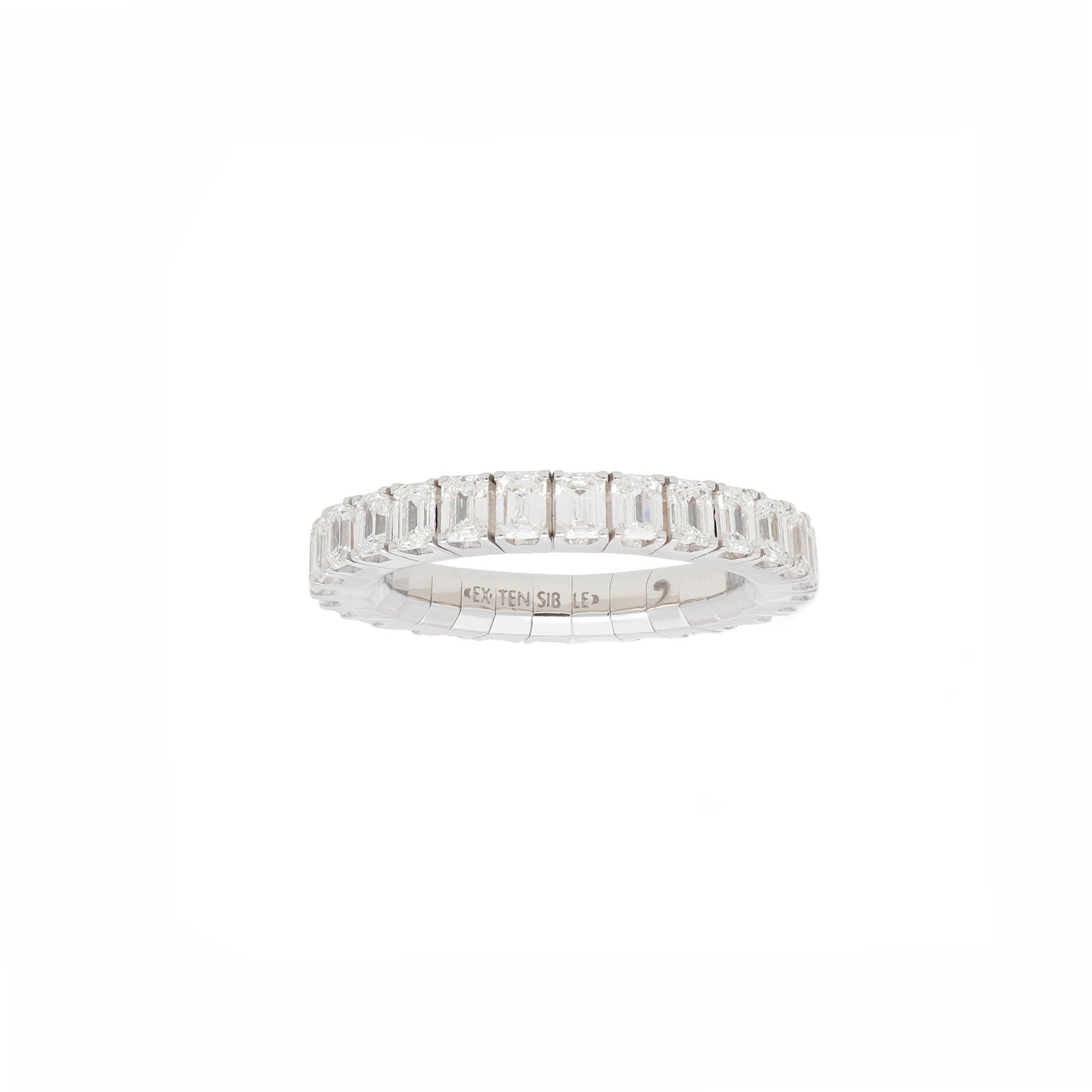 2.75 CTS Eternity Ring - White – Extensible