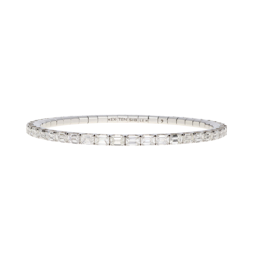 Pear Diamond Stretch Bracelet - 3 Carat Sizes – Extensible